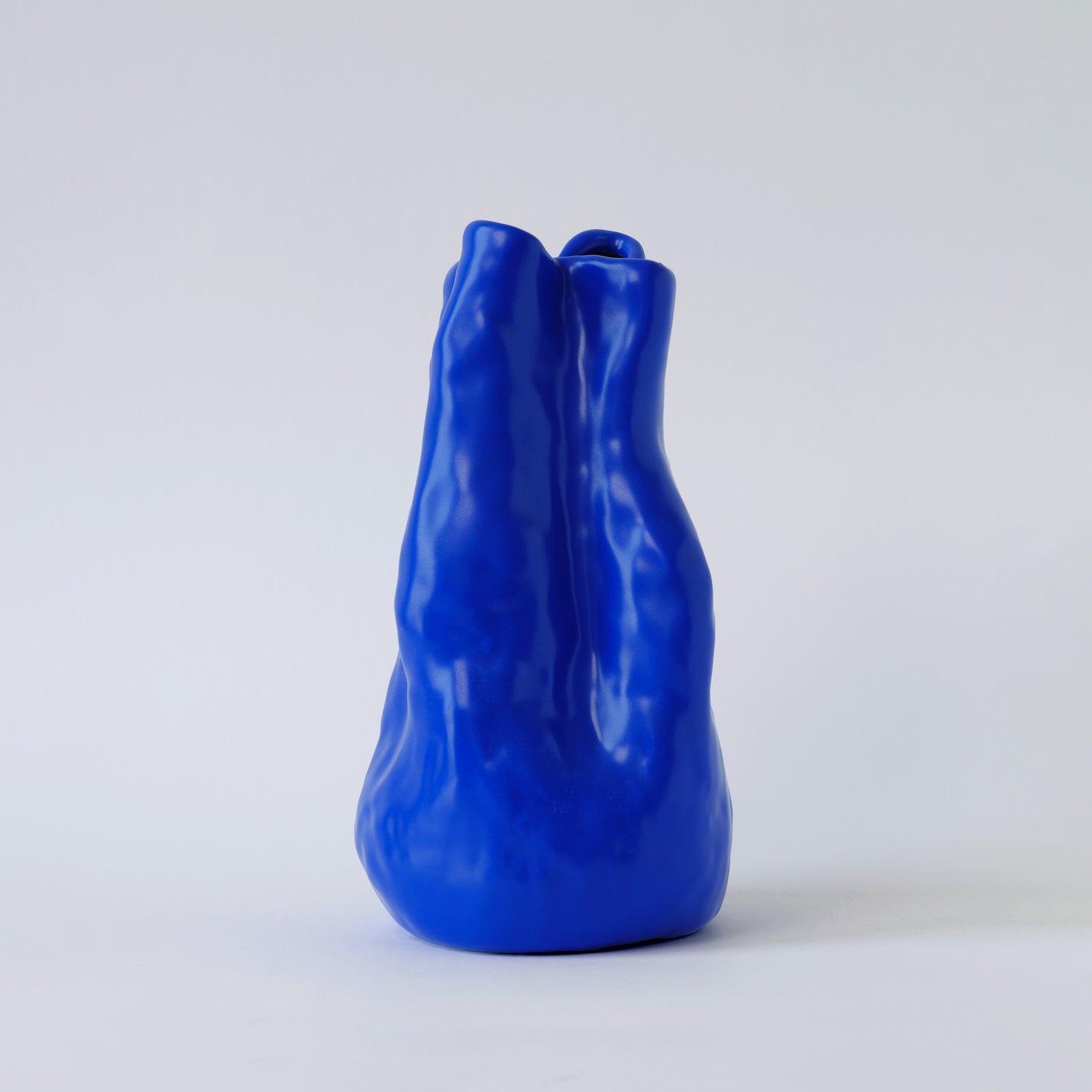 Unique ceramic vase blue – Vivee Home